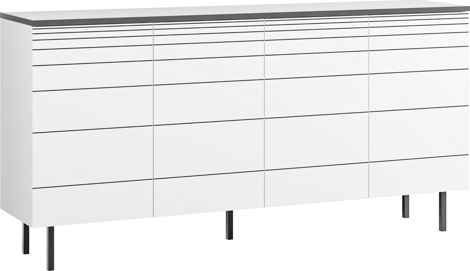 Arya Sideboard - Weiß - €529.99 - Sideboard & Beistelltische - Trendrum.at