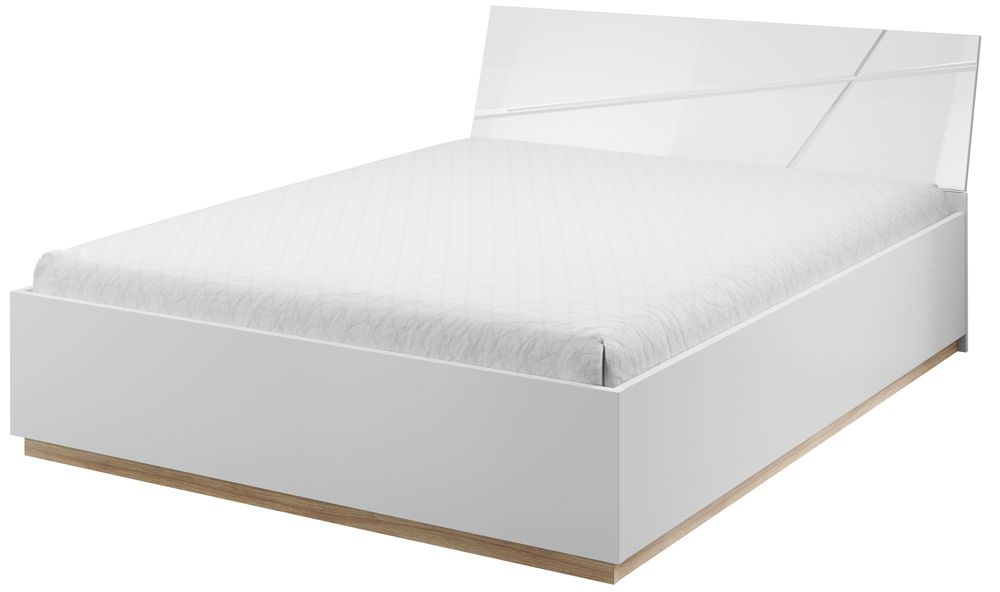 Bett Weiss 140x200