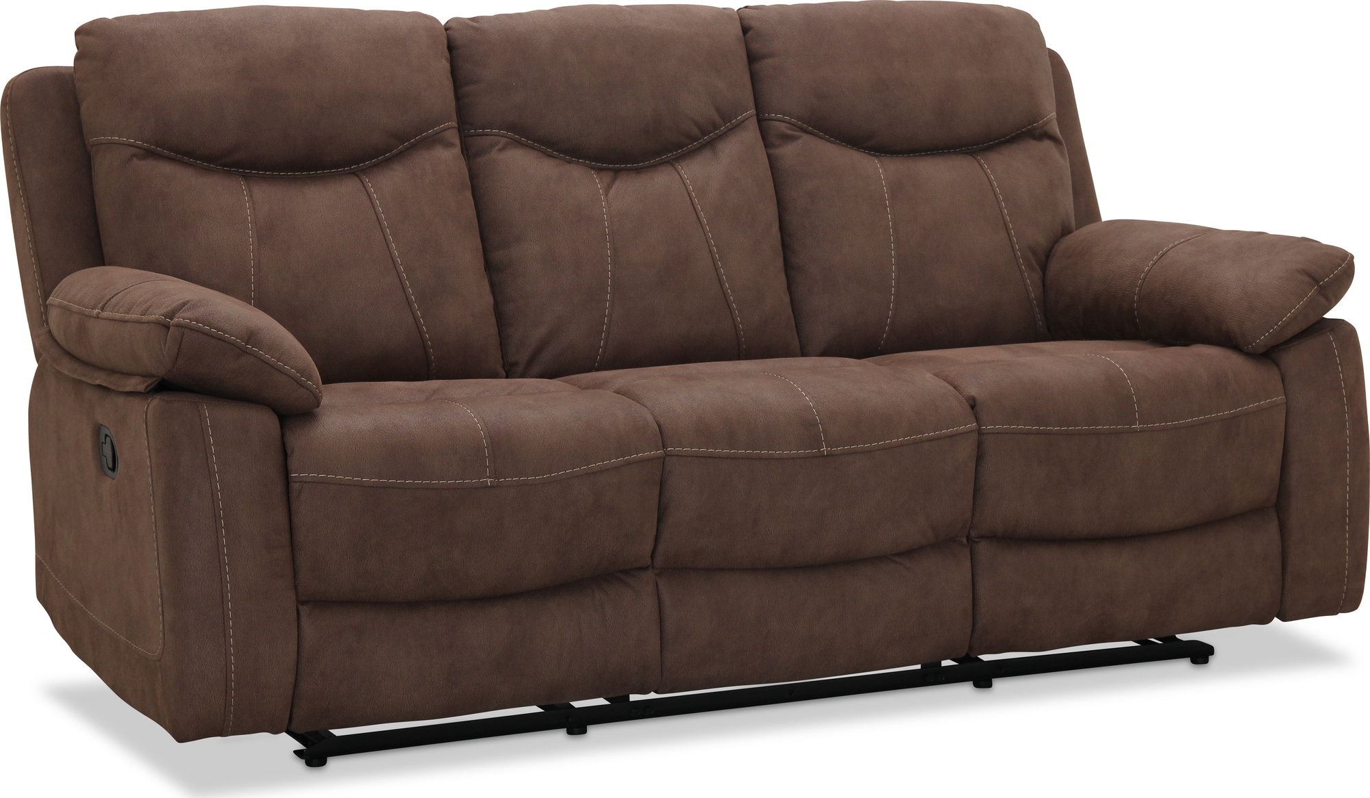Boston 3-Sitzer-Liegesofa - Beige - Biosofas & Reclinersofas - Trendrum.at